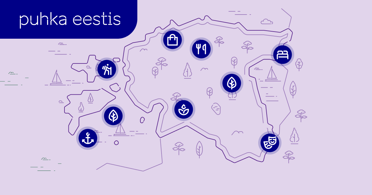 Puhka Eestis kaart